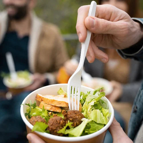 Buy PLA Compostable Fork Set Online | EcoSoul Home