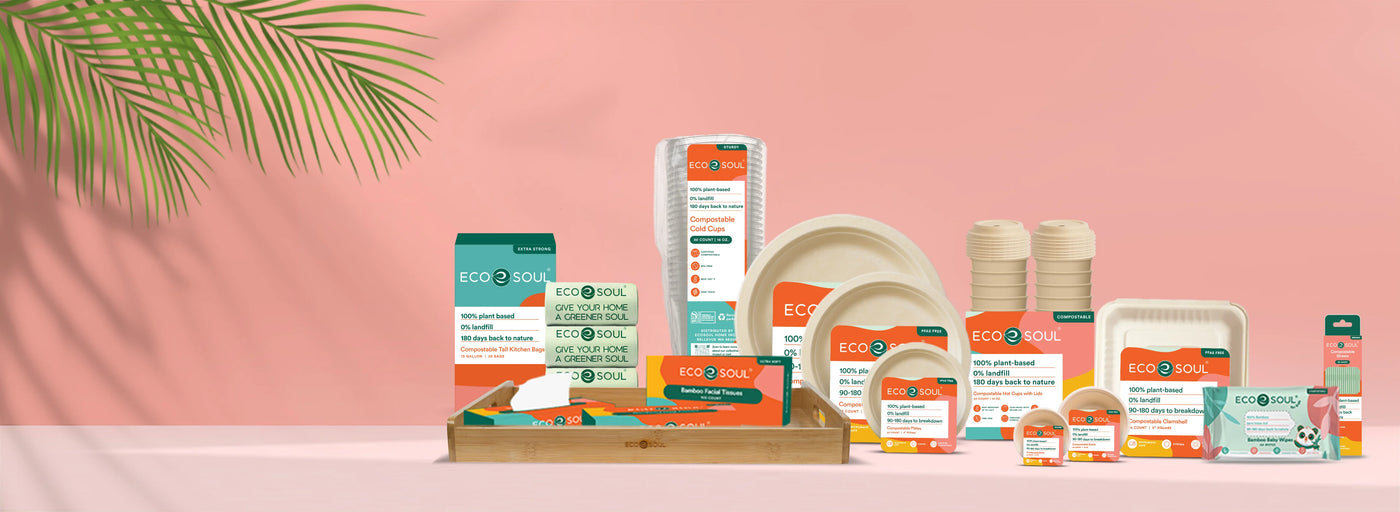 Eco-Friendly Tableware, Compost Bags, Kitchenware & More | EcoSoul ...